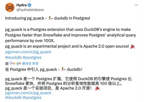 Duckdb Olap Pigsty