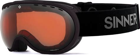 Sinner Vorlage S Sintec Skibril Zwart Categorie 2 Bol