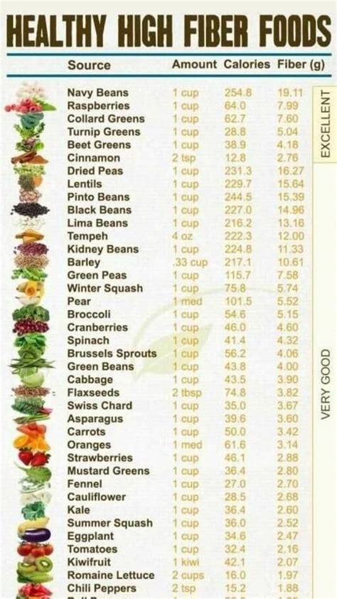 Healthy High Fiber Foods List Special Diet Artofit