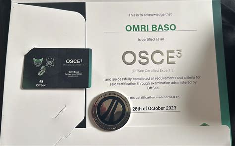 Osce3 Offsec Redteam Osed Osep Oswe Omri Baso 15 Comments