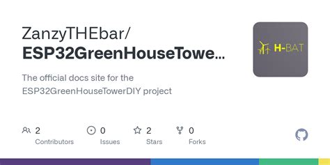 GitHub ZanzyTHEbar ESP32GreenHouseTowerDIY Docs The Official Docs Site For The