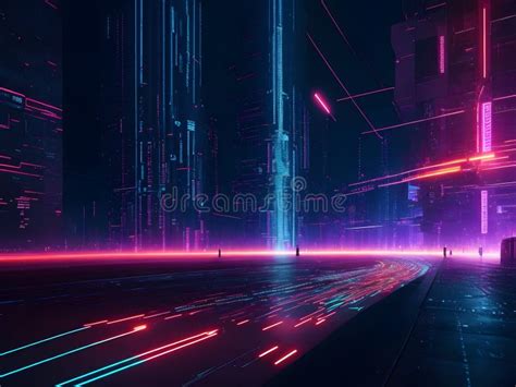 Abstract Digital Background For Tech Envision A World Driven By Binary