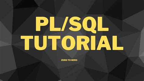 PL SQL İç İçe Loop Nasıl Yapılır YouTube
