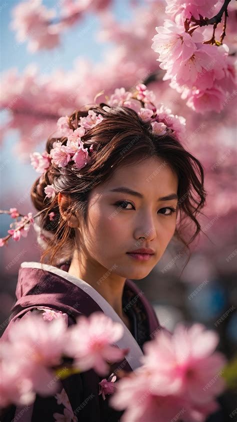 Premium Photo Photo Close Up Of Pink Cherry Blossom Sakura Flower
