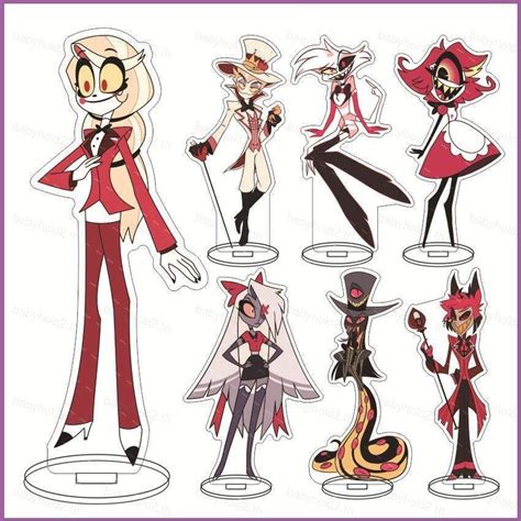 Acg Hazbin Hotel Charlie Morningstar Vaggie Angel Dust Alastor แผ่นขา