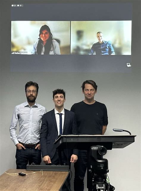 Congratulations To Emanuele Aucone For Successfully Defending His