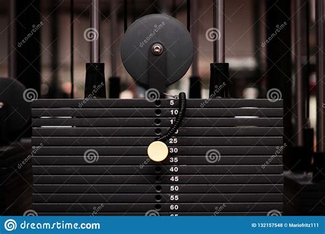 Gym Equipment Fot Lifting Weights Metal Stack Modern Mechine Stock