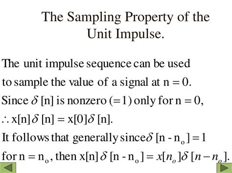PPT The Discrete Time Unit Impulse Sequence PowerPoint Presentation Free Download ID