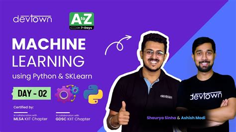 Live Day Machine Learning Using Python Sklearn Complete In Days Youtube