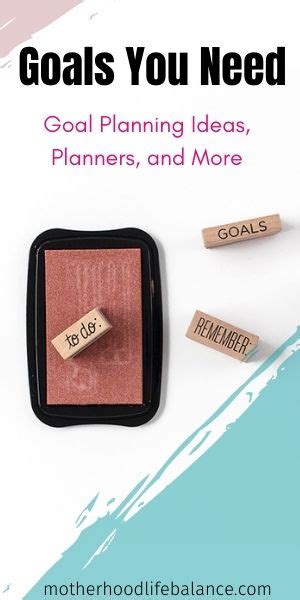 How To Set Your Goals In 3 Easy Steps Motherhood Life Balance