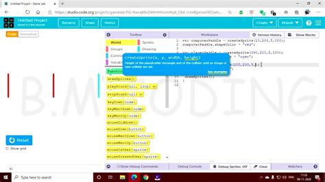 How To Make Pong Game In Code Org Part 1 YouTube