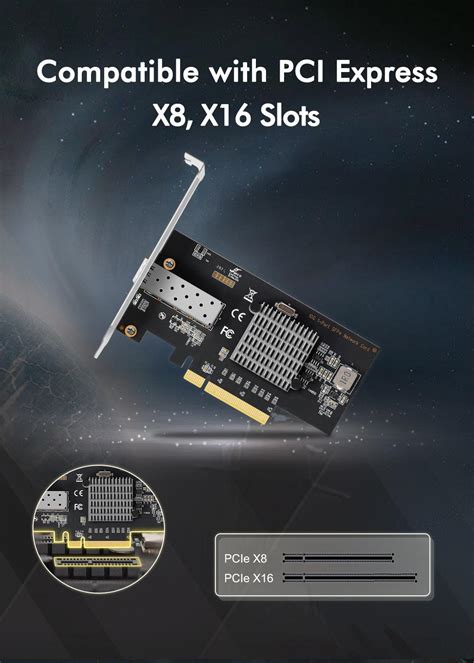 10gb Sfp Pci E Network Card Intel 82599 X520 Da1 Controller Nicgig Nicgiga