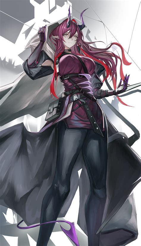 Red Wann Ascalon Arknights Arknights Absurdres Highres 1girl