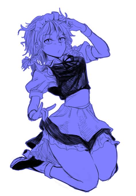 Safebooru Izayoi Sakuya Opagi Tagme Touhou 4721340