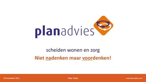 Ppt Scheiden Wonen En Zorg Niet Na Denken Maar Voor Denken