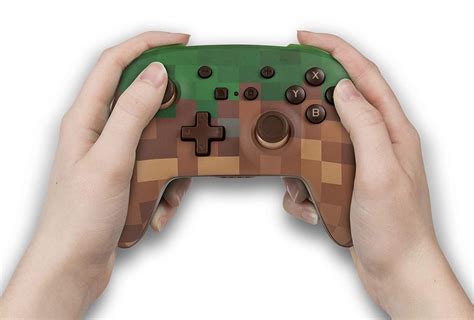 Powera Releasing Minecraft Enhanced Wireless Controller For Switch Out