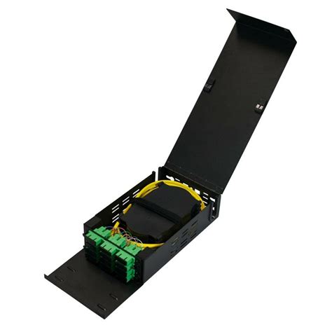 2 Lgx Wall Mount Fiber Patch Panel Enclosure Loaded Lynn