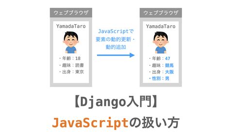 【django入門21】javascriptの扱い方 だえうホームページ