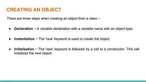 Object Oriented Programming In Java Pptx