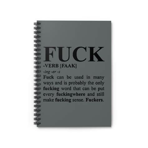 Funny Notebook Etsy