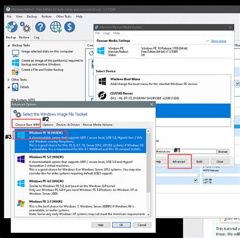 Macrium Rescue Media Windows 10 Forums