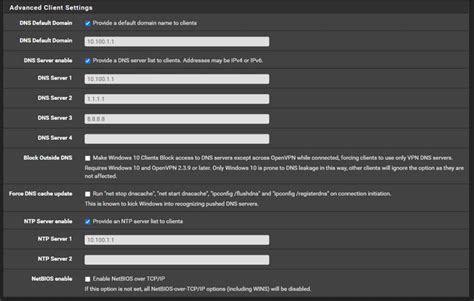 Openvpn And Dns Resolver Rpfsense
