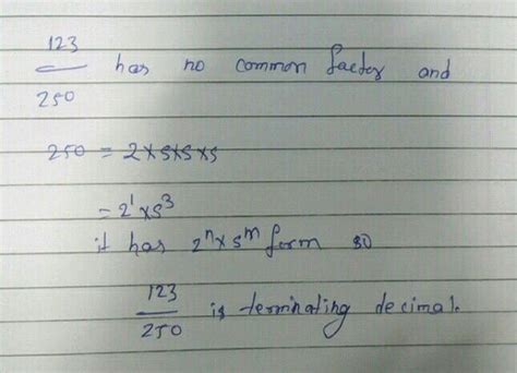 Without Finding The Decimal Representation State Whether The Following