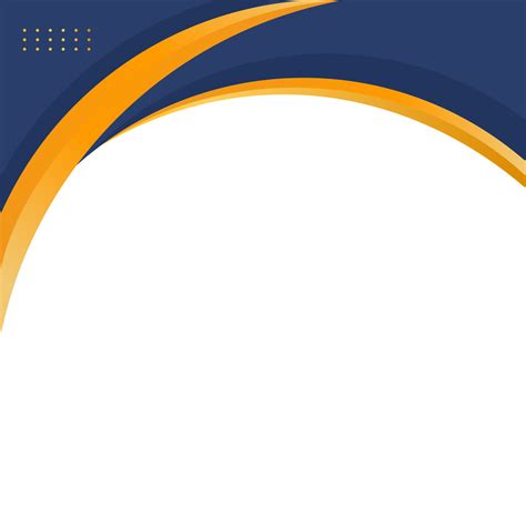 Blue And Gold Gradient Abstract Border For Business Or Certificate