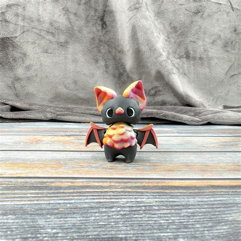 Bat Pixie 3d Printed Fidget Figure Etsy