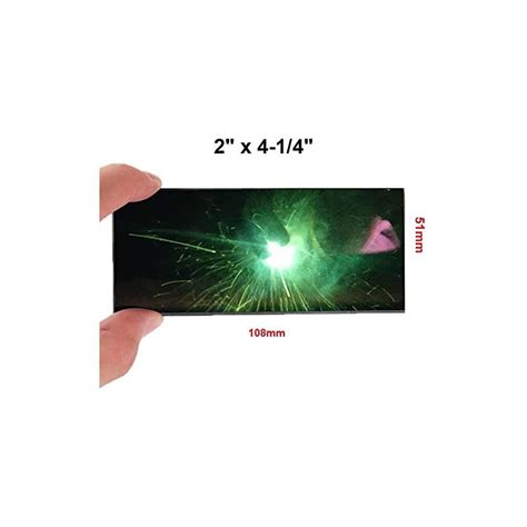 Welding Protection Glass Dark No9 2pcs Canvas General Trading Llc
