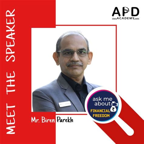 Biren Parekh On Linkedin Apd Financespeaker Wealthbuilding