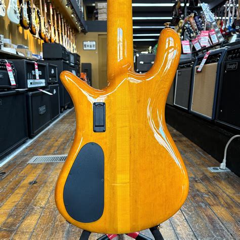 Spector Euro 5 Lt 5 String Bass Guitar 2023 Tiger Eye Gloss Wpadded G