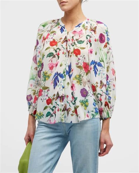 Lagence Teagan Dolman Sleeve Blouse Neiman Marcus