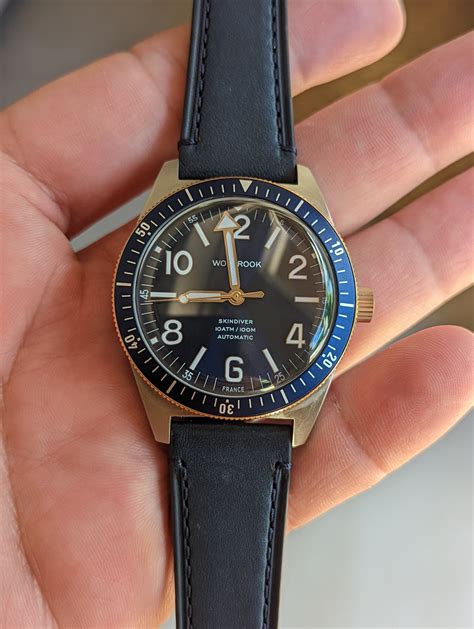 WTS Wolbrook Skindiver Two Tone WatchUSeek Watch Forums