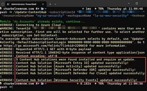 Automate Microsoft Sentinel Content Hub Updates Charbel Nemnom Mvp