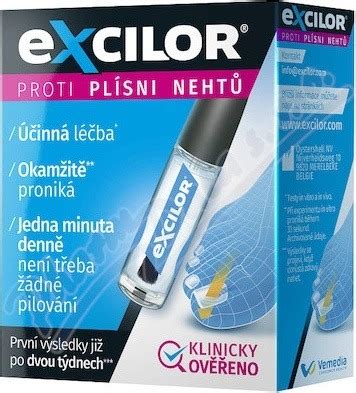 RECENZE Excilor proti plísni nehtů roztok ml Test a zkušenosti