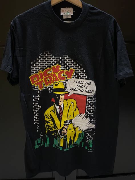 Vintage Dick Tracy Womens Fashion Tops Shirts On Carousell