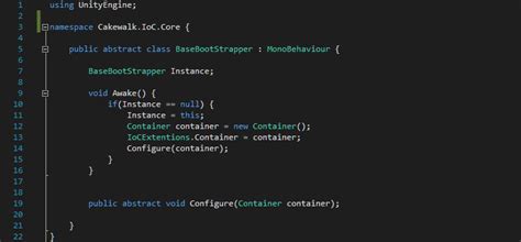 Dependency Injection Framework Unity By Johan Svensson