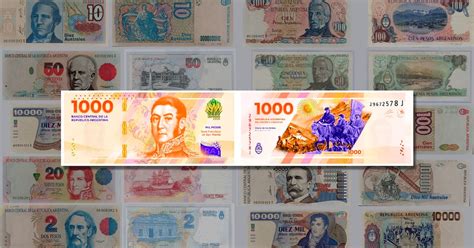 Un Mar De Papel Los 49 Billetes Argentinos De Distinto Diseño Que Se