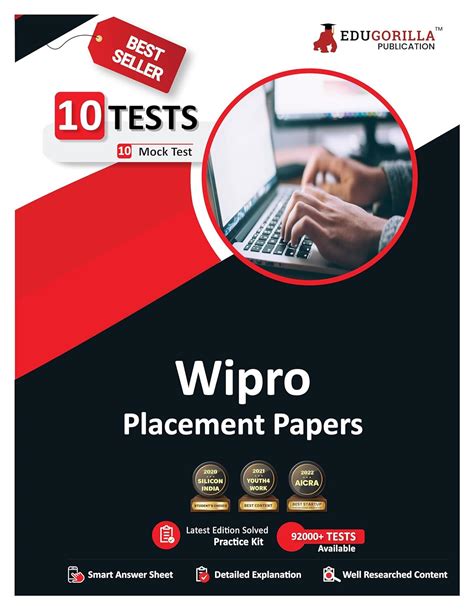 Buy Wipro Elite Nth Placement Papers Book Mock Tests Quantitative Aptitude Verbal