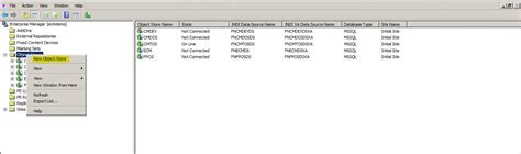 FileNet P8 Development Tutorials Creating A New Object Store In