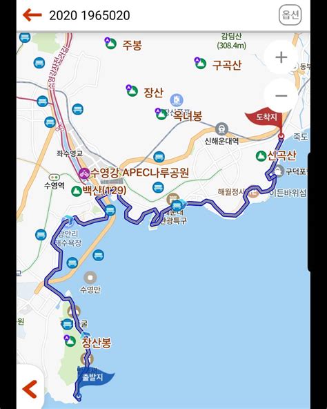 Bugsflower 1일차 해파랑길 내역 해파랑길 1코스 181km 해파랑길 2코스 일부 약 7km
