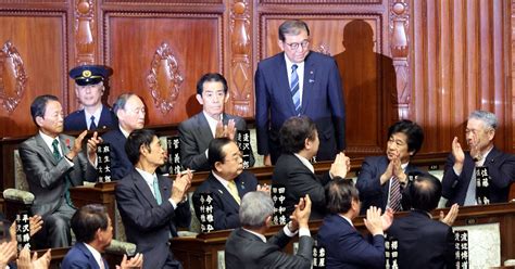 第102代首相に石破茂氏 写真特集18 毎日新聞