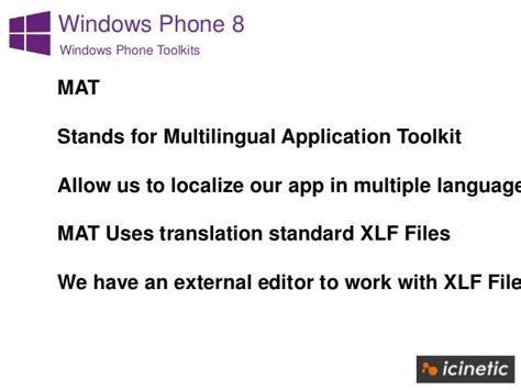 Cimbalino Toolkit And Multilingual App Toolkit