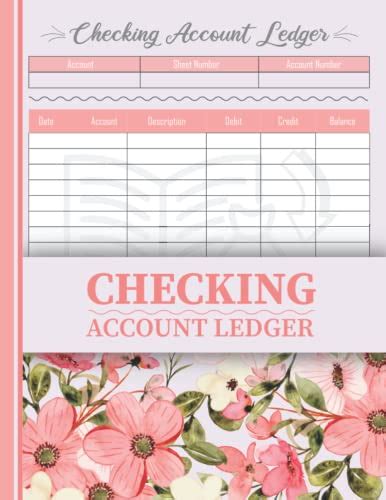 Checking Account Ledger Personal Checking Account Balance Payment
