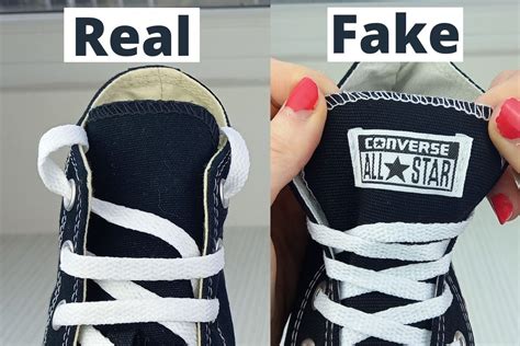 Real Converse Vs Fake 15 Ways To Spot Fake Converse Wearably Weird