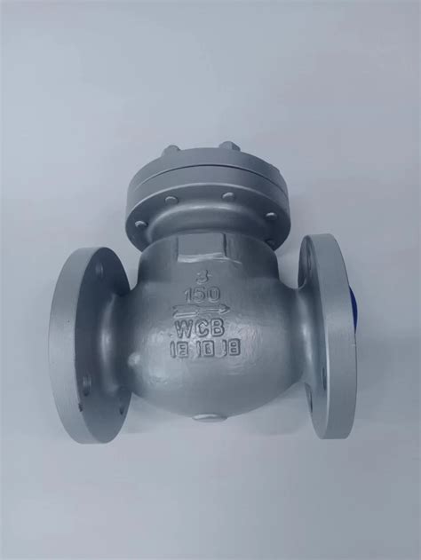 Cast Steel Swing Check Valve With Flange End Check Valve And Cast Valve