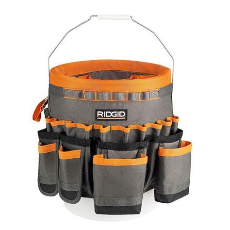 Bucket Storage Tool Bags The Home Depot