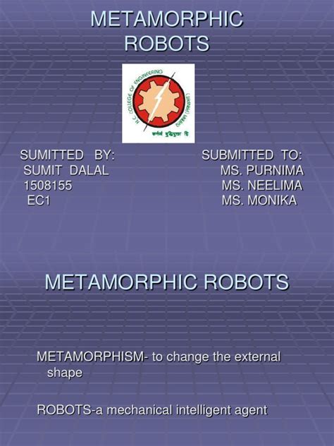 Metamorphic Robots Pdf Algorithms Robot