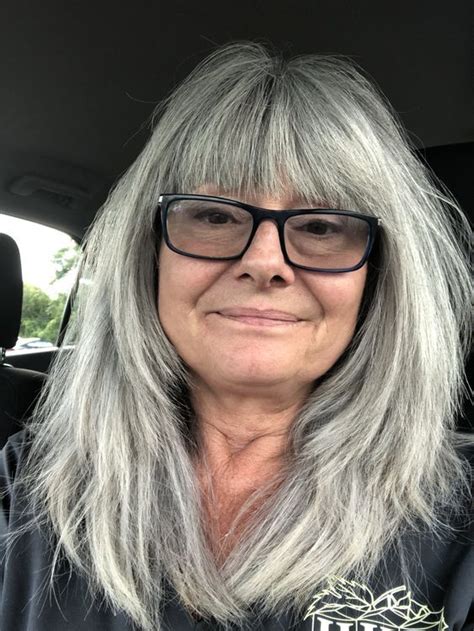 25 Perfect Hairstyles For Women Over 50 Valemoods In 2023 Grey Hair